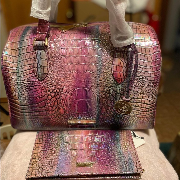 Brahmin | Bags | Brahmin Stacy Magical Mini And Cordelia Wallet | Poshmark